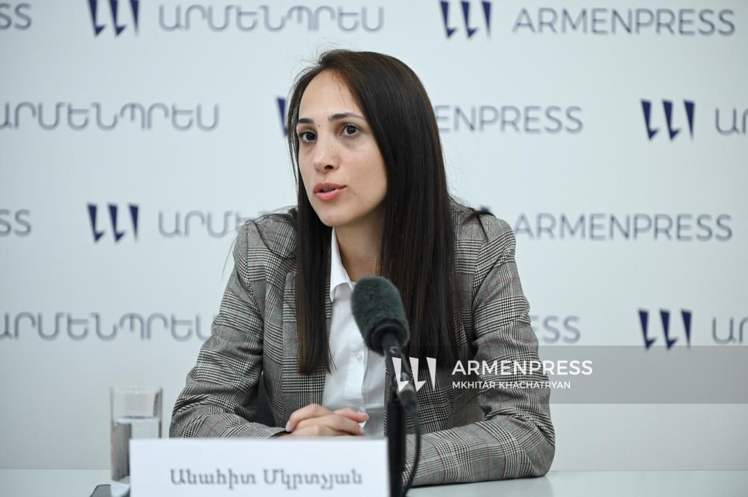 Press conference of Anahit Mkrtchyan, Head of the Tourism Policy ...