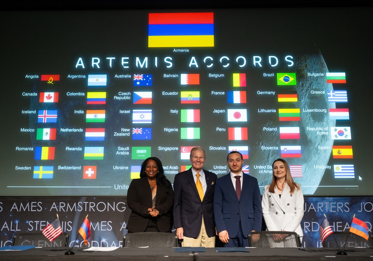 United States welcomes Armenia’s signing of the Artemis Accords ...