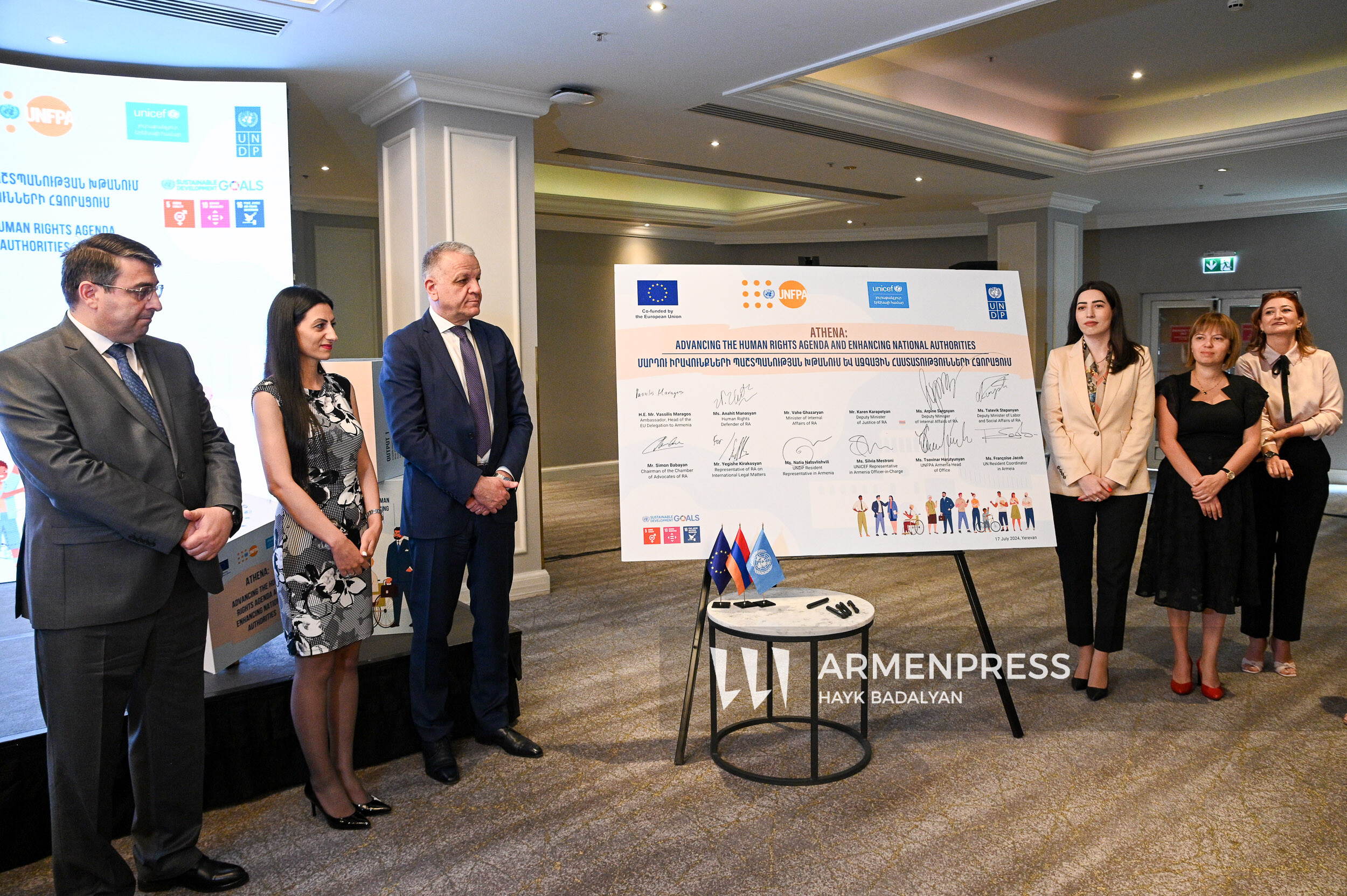 Presentation of the project 'Promotion of Human Rights Defense and ...