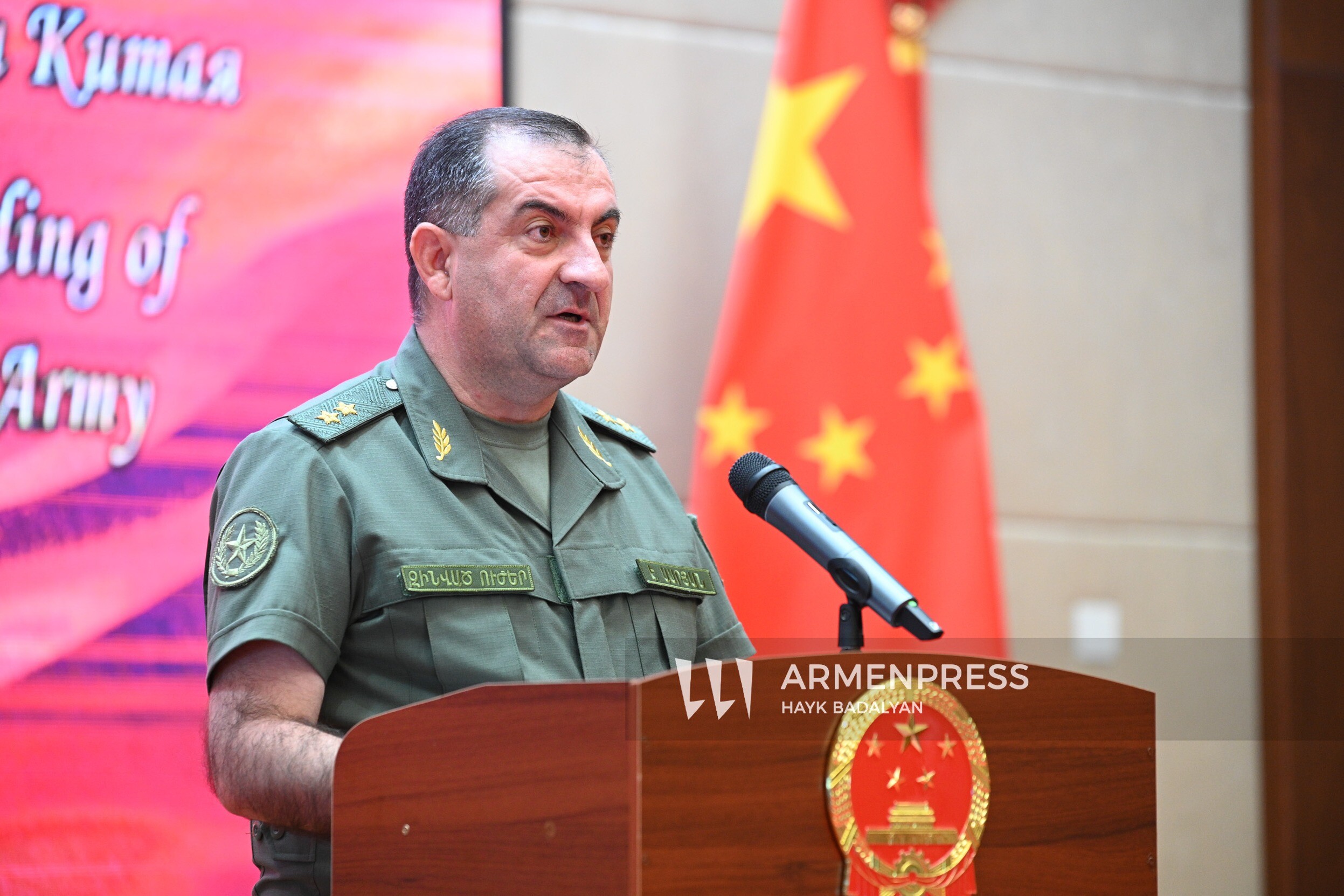 Armenia-China defense cooperation developing at a high level - Armenian ...