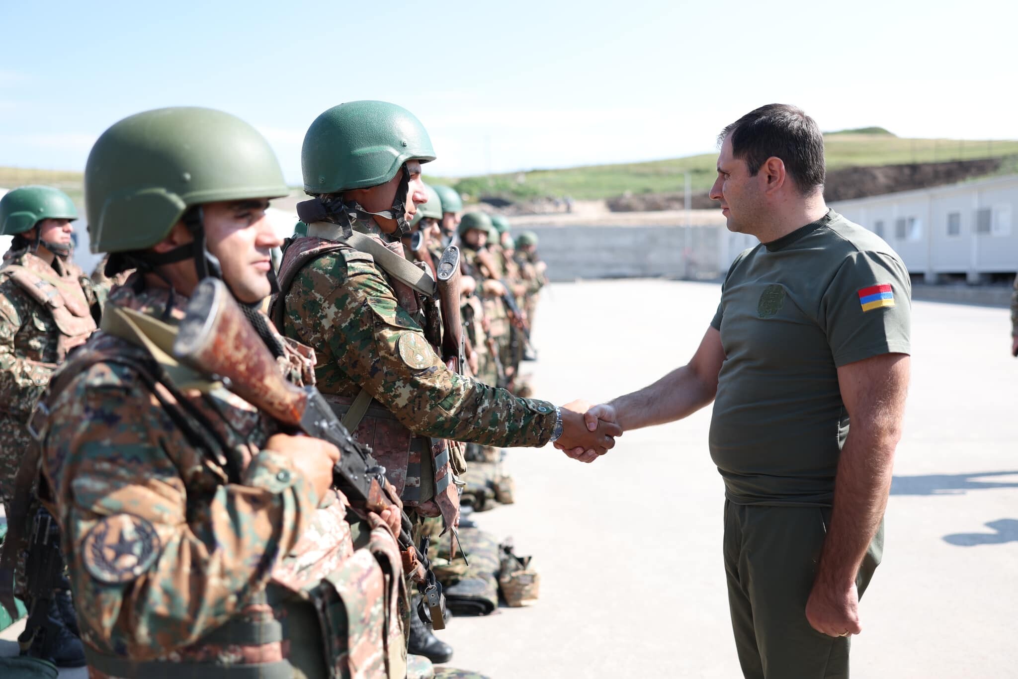 Armenian Defense Minister visits military unit, observes ongoing ...