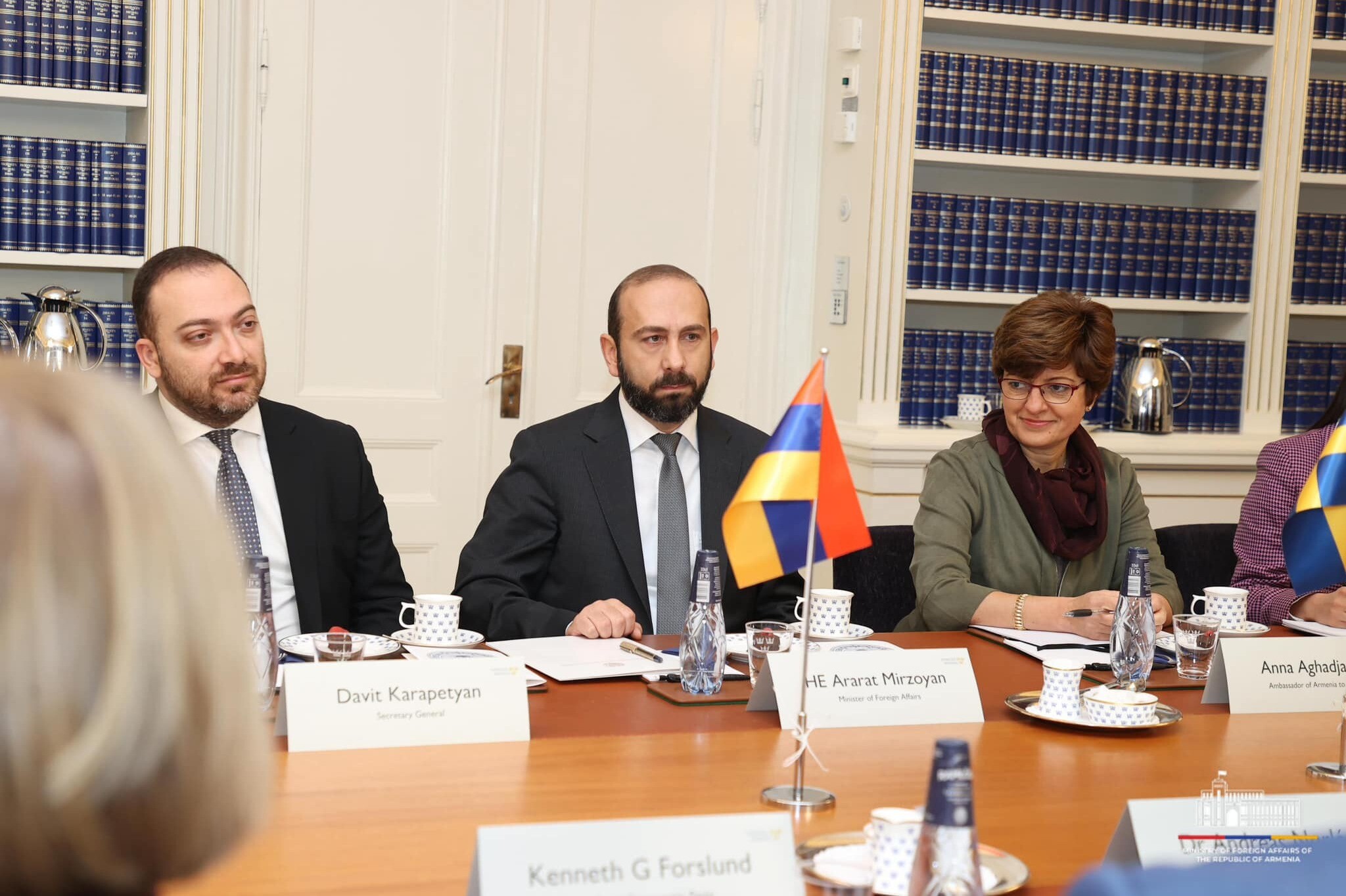 Swedish parliamentarians briefed on recent developments in Armenia ...