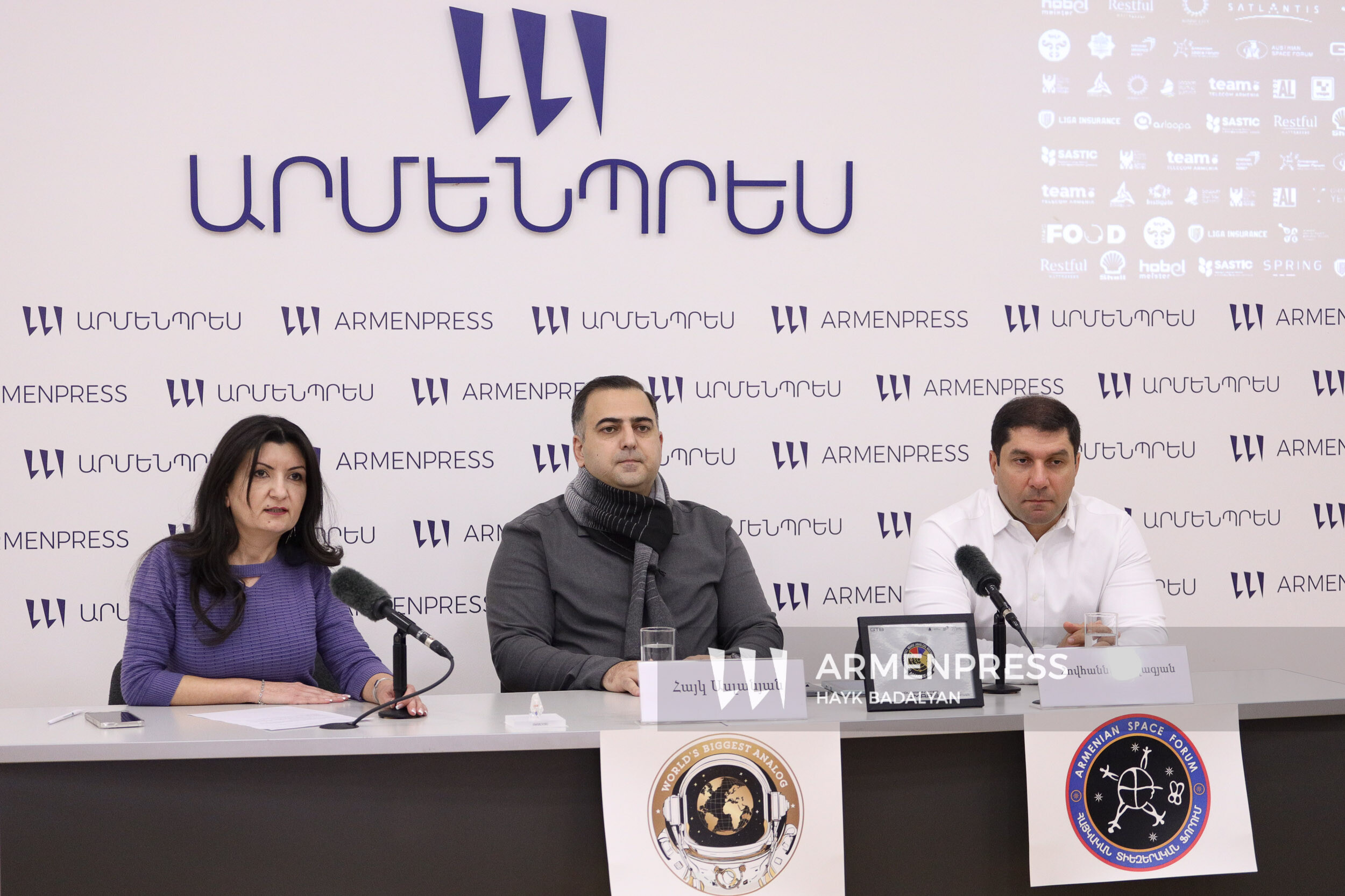 Press conference on AMADEE-24 Mars simulation and Armenia's participation in upcoming Worlds ...