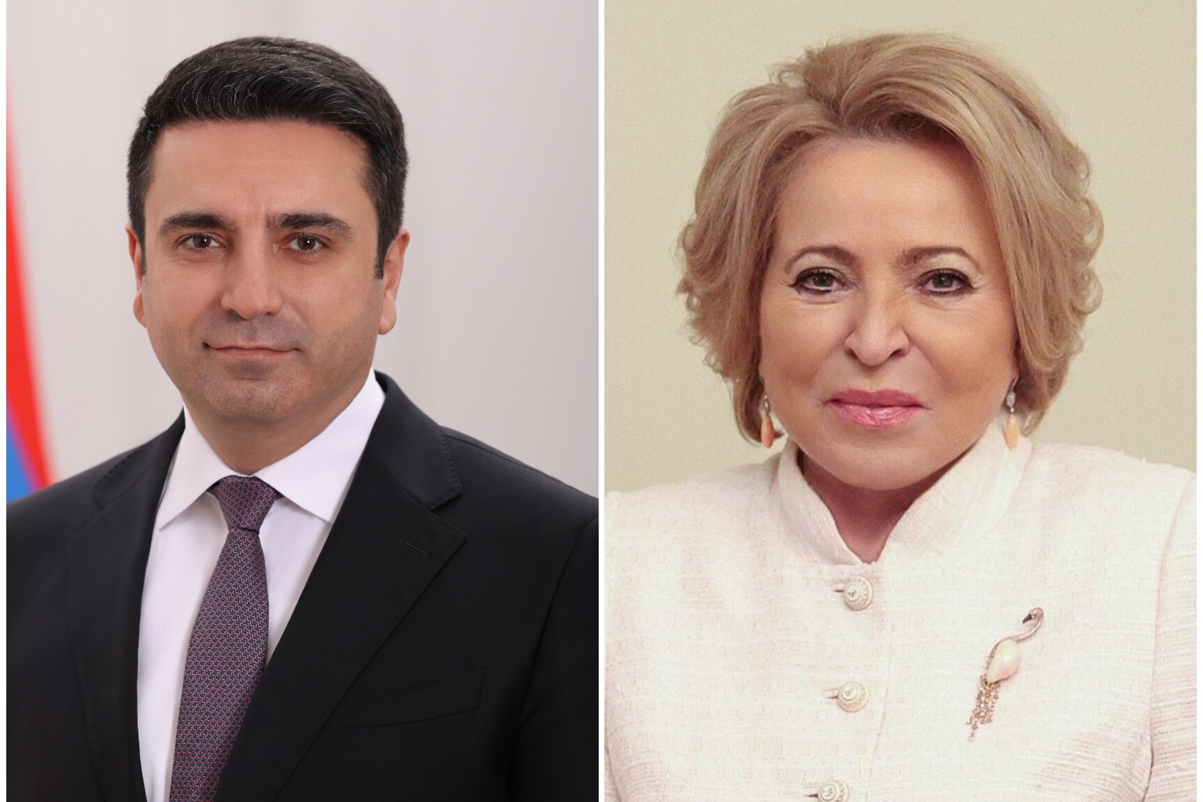Armenian Speaker of Parliament holds phone call with Russian top ...