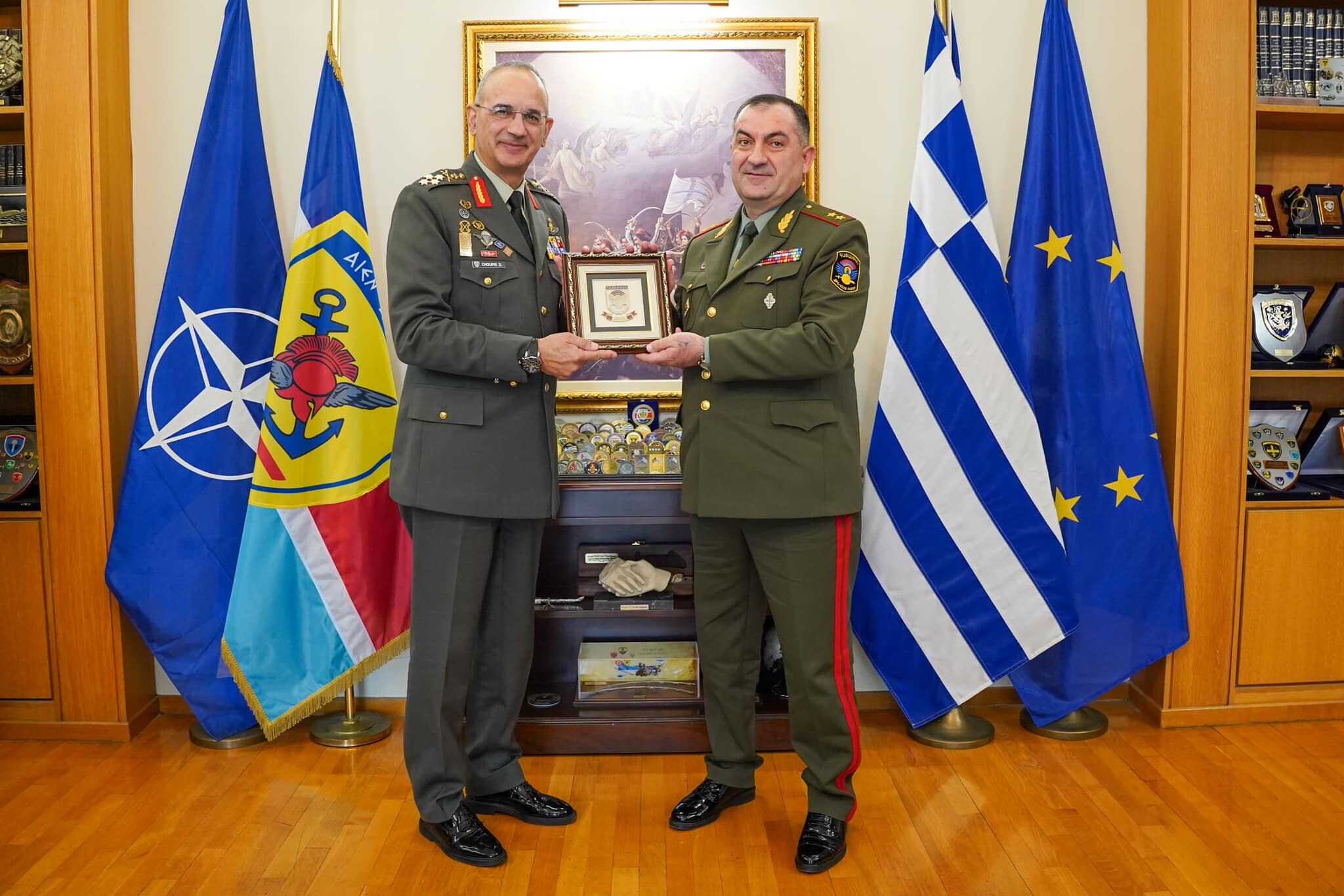 Army Chief discusses cooperation with Greek counterpart - ARMENPRESS ...