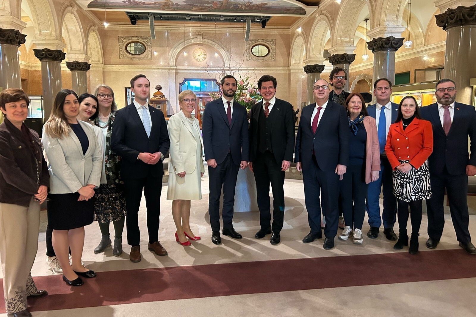 Armenian parliamentary delegation headed by Deputy Speaker Ruben ...