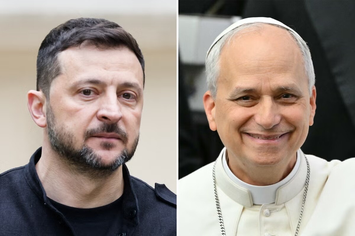 Zelensky invites Pope Leo XIV to Ukraine in their first phone call ...