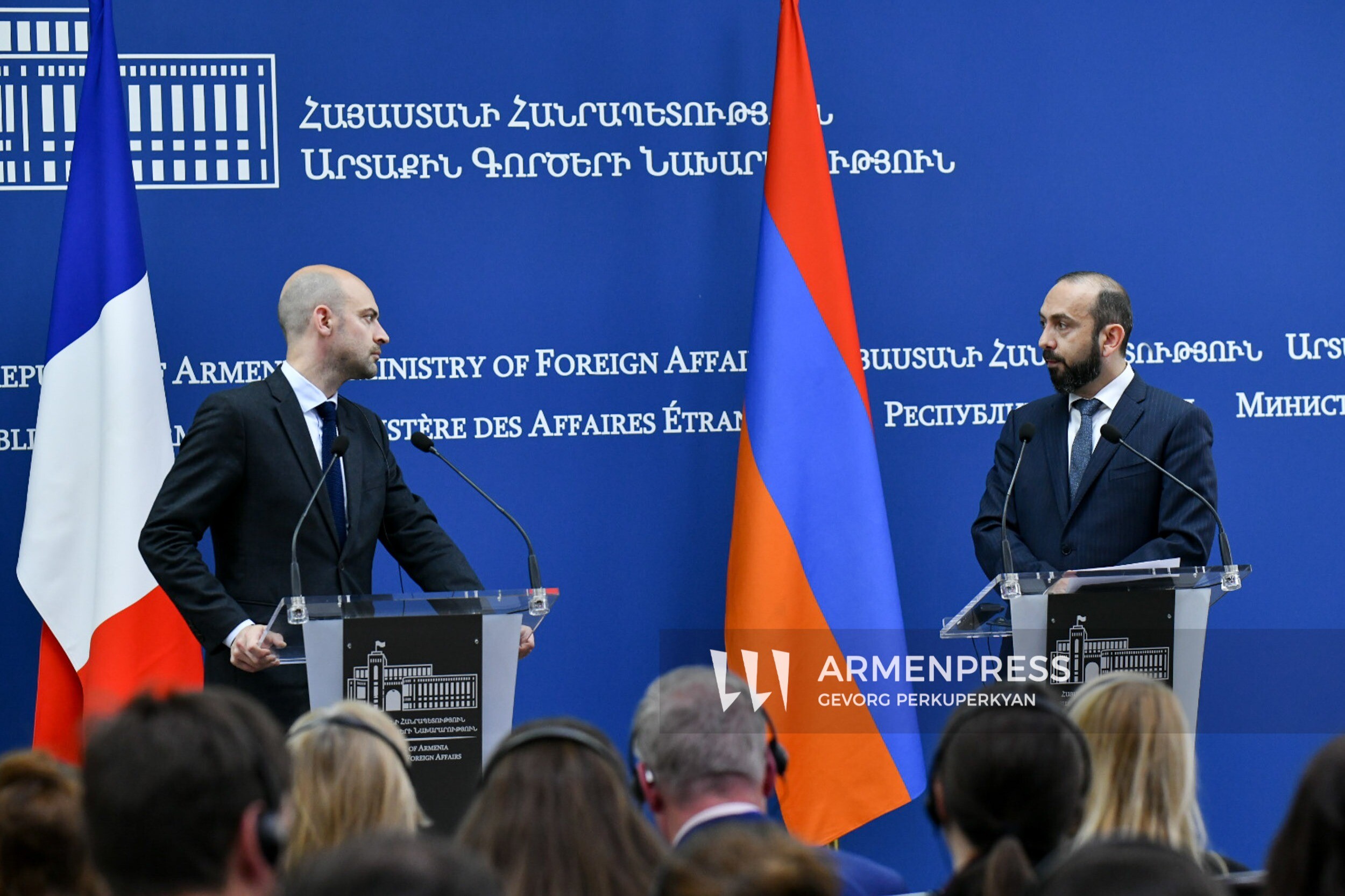 French Foreign Minister highlights defense cooperation with Armenia ...