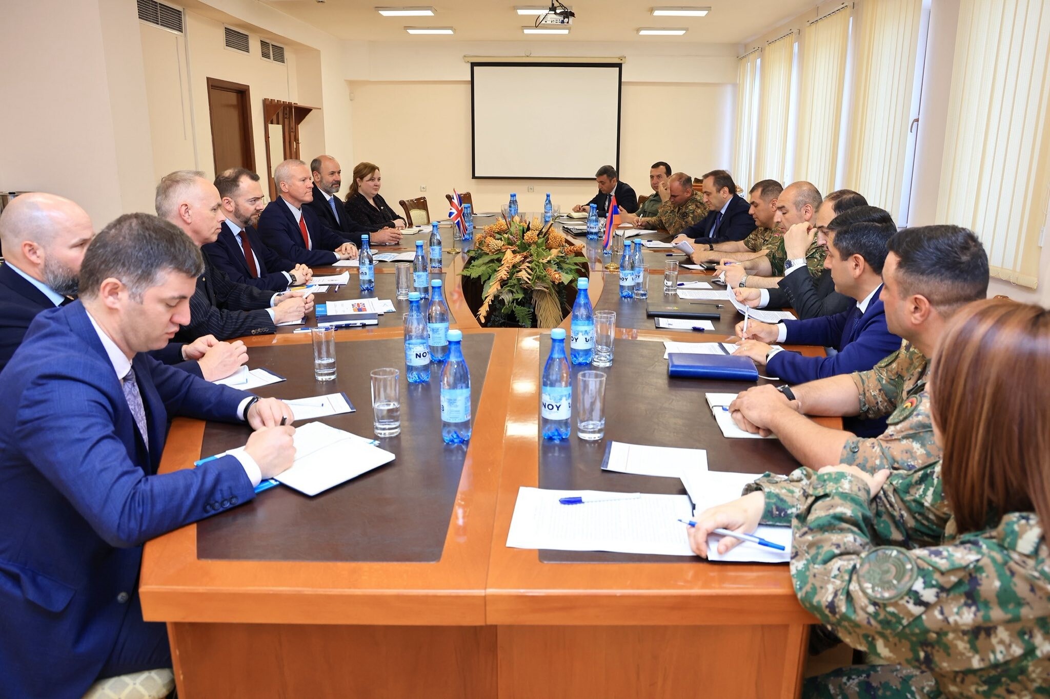 Armenia-UK defense consultations held in Yerevan - ARMENPRESS Armenian ...