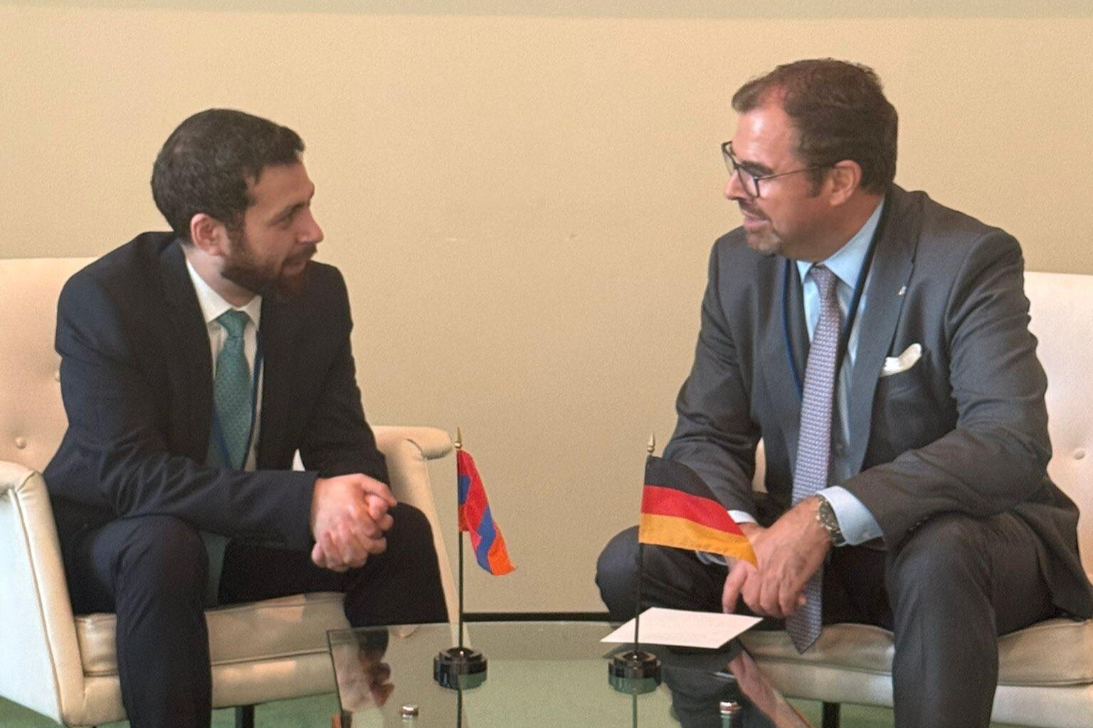 Armenian Deputy FM, German official discuss cooperation - ARMENPRESS Armenian News Agency