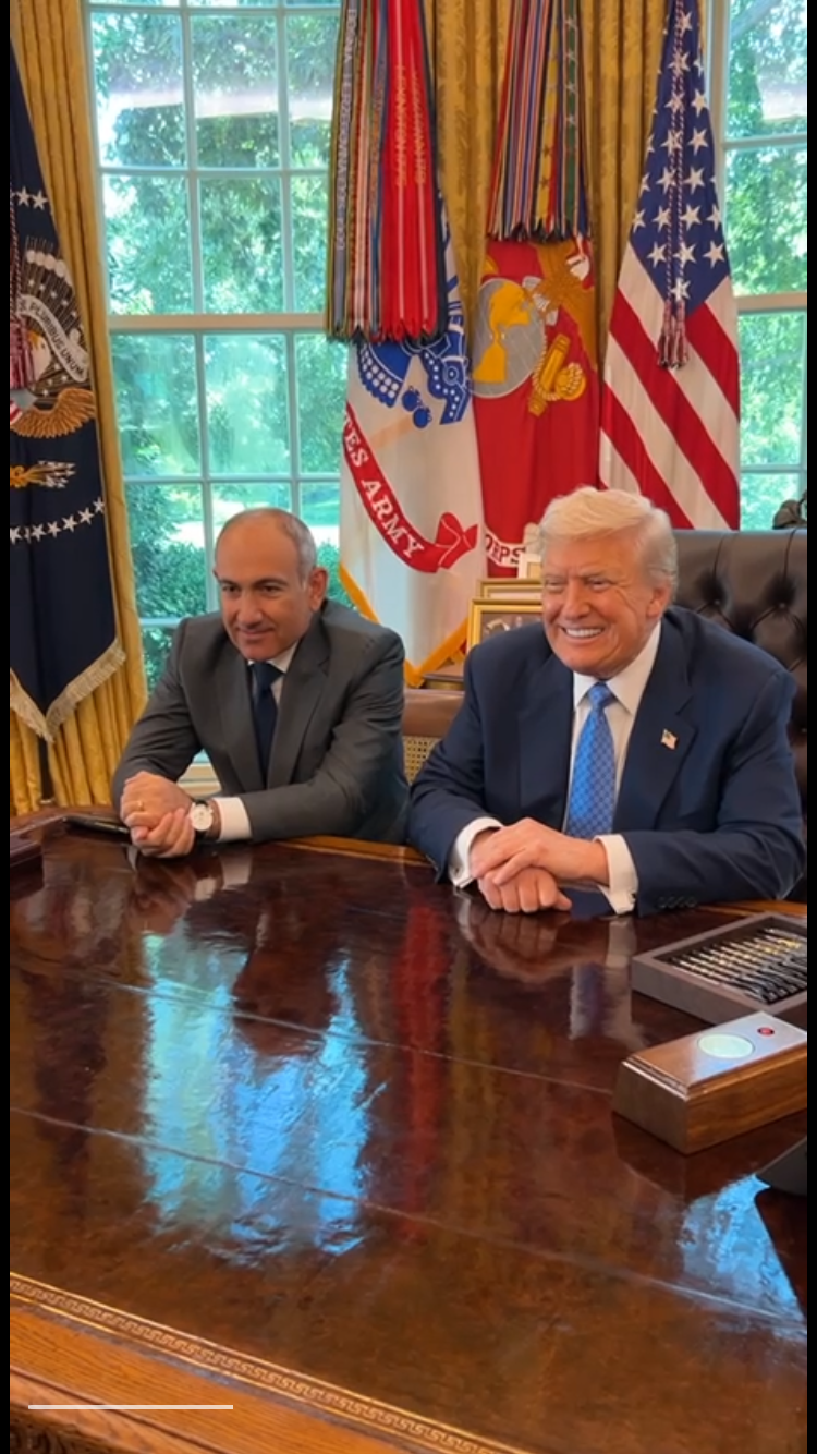 WATCH: Pashinyan and Trump in the Oval Office - ARMENPRESS Armenian ...