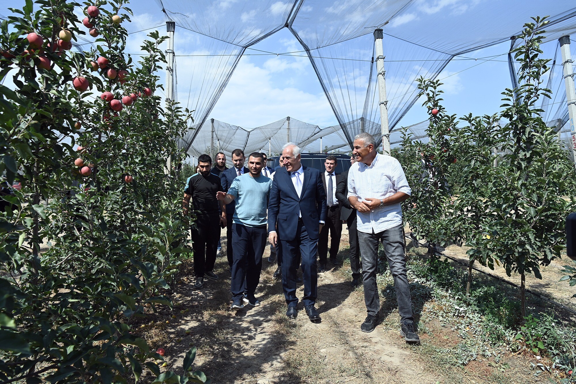 President Khachaturyan familiarized himself with the Intensive ...