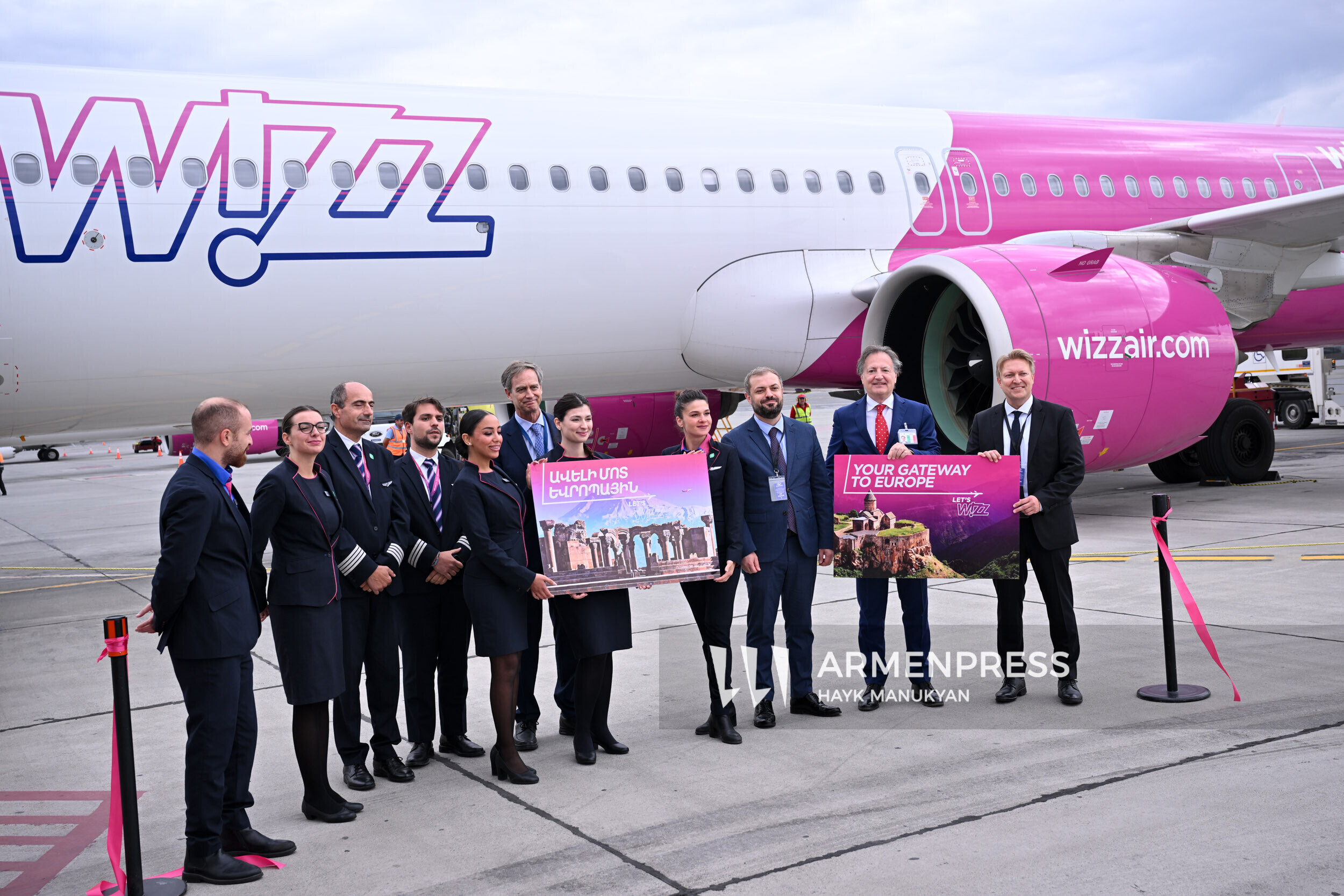 Wizz Air opens base in Armenia - ARMENPRESS Armenian News Agency
