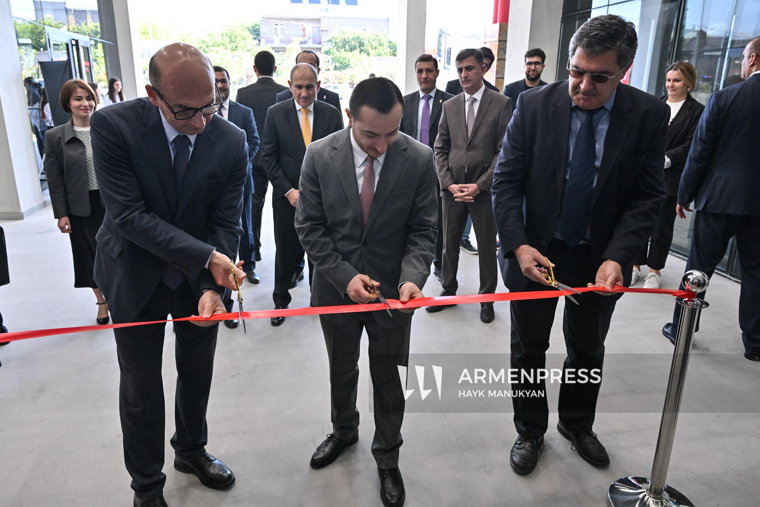 Opening ceremony of the Engineering City Business Accelerator building ...