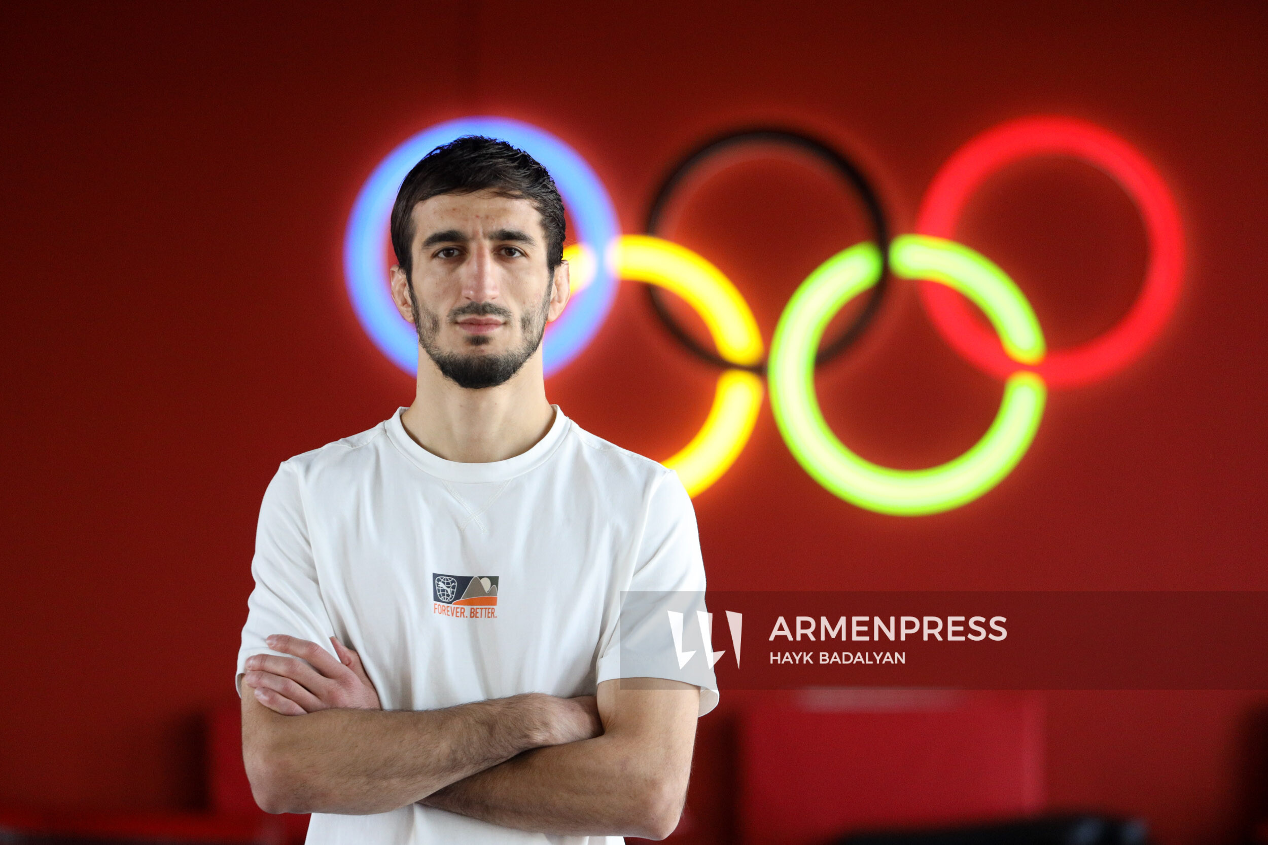 Armenian Greco-Roman Wrestler, 2025 World Championship bronze medalist ...