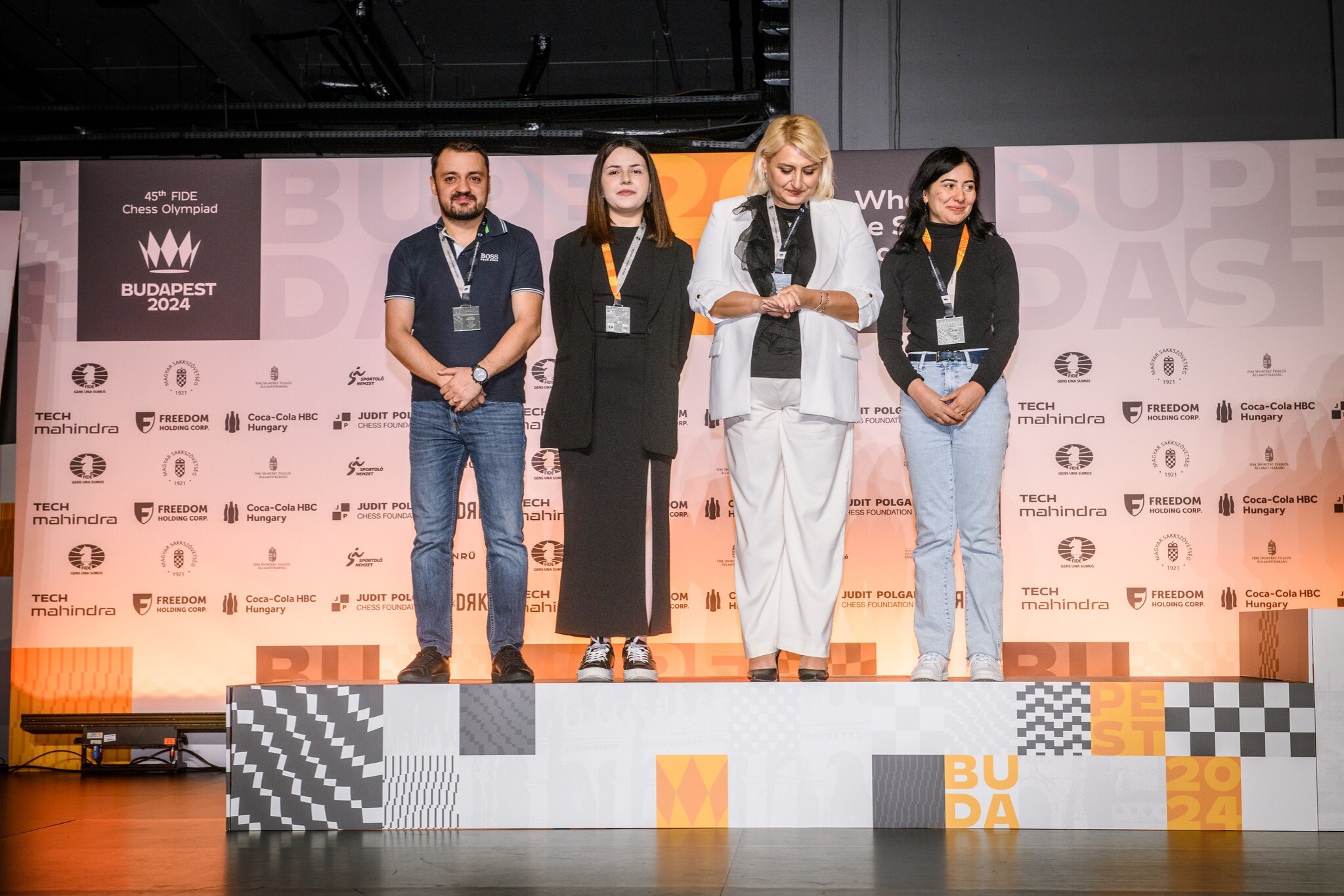 Женская сборная Армении по шахматам вошла в пятерку лучших на командном ...