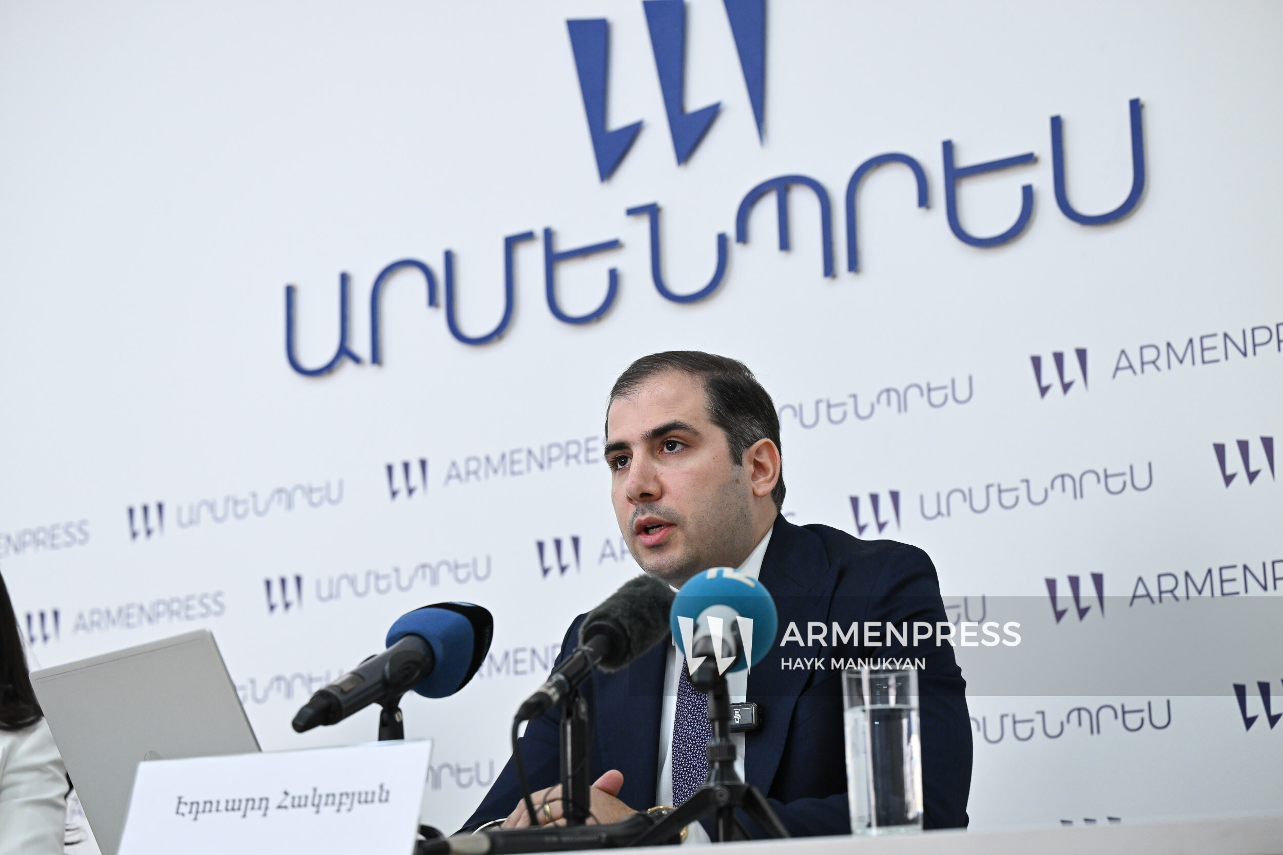 State Revenue Committee Chairman Eduard Hakobyan's press conference ...
