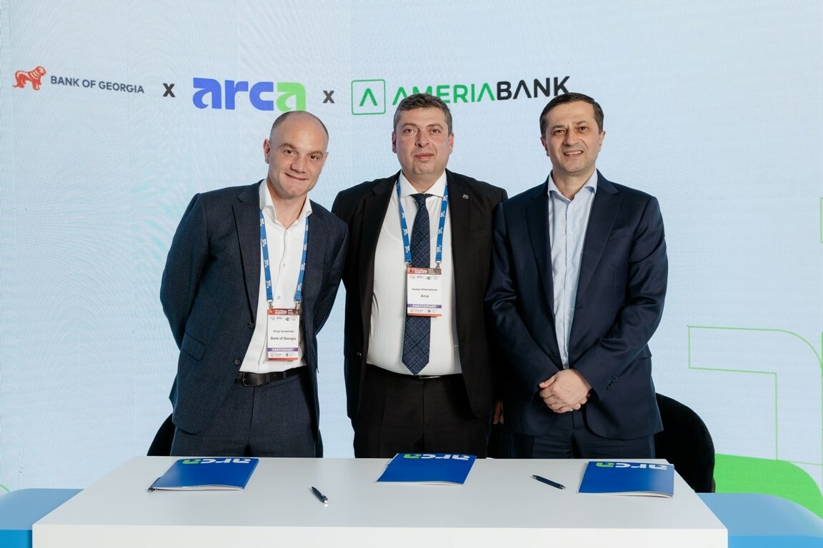 Arca National Payment System, Bank of Georgia and Ameriabank Signed a ...