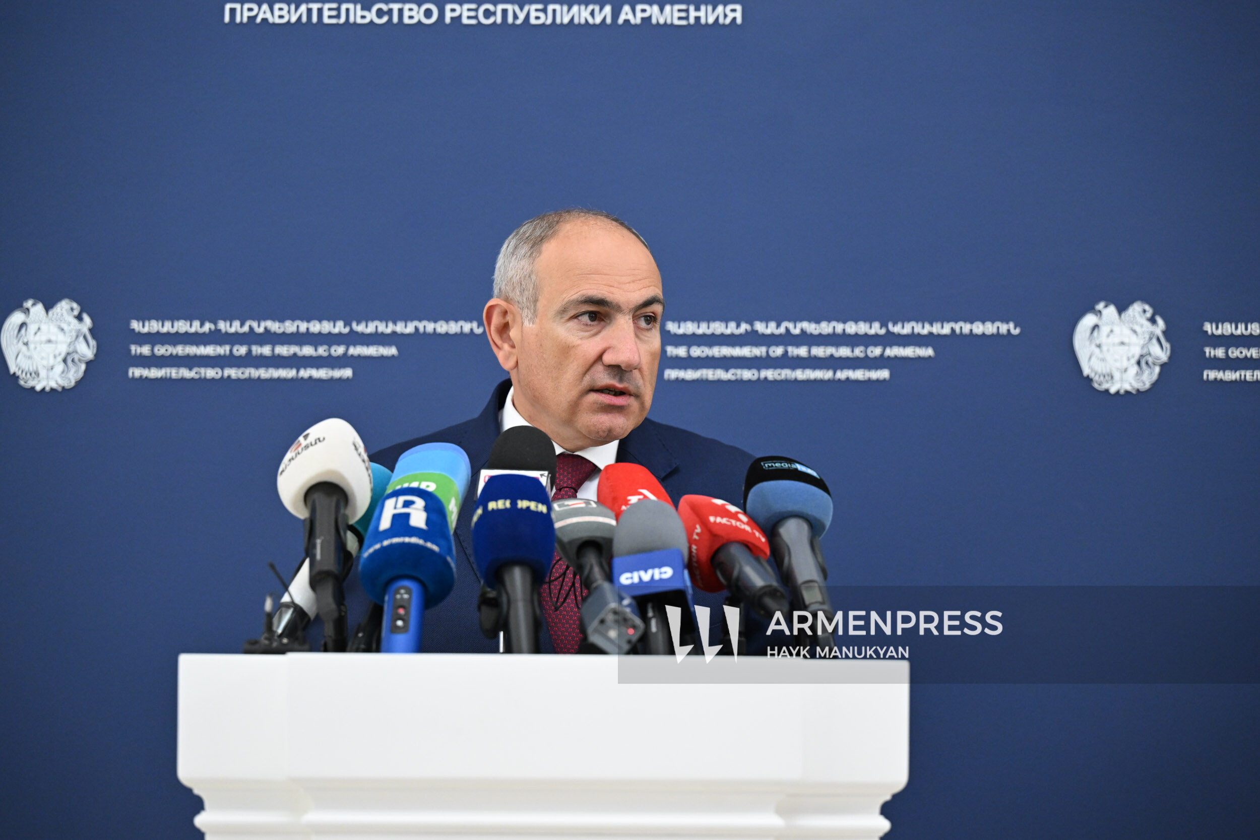 PM Nikol Pashinyan's press briefing - ARMENPRESS Armenian News Agency