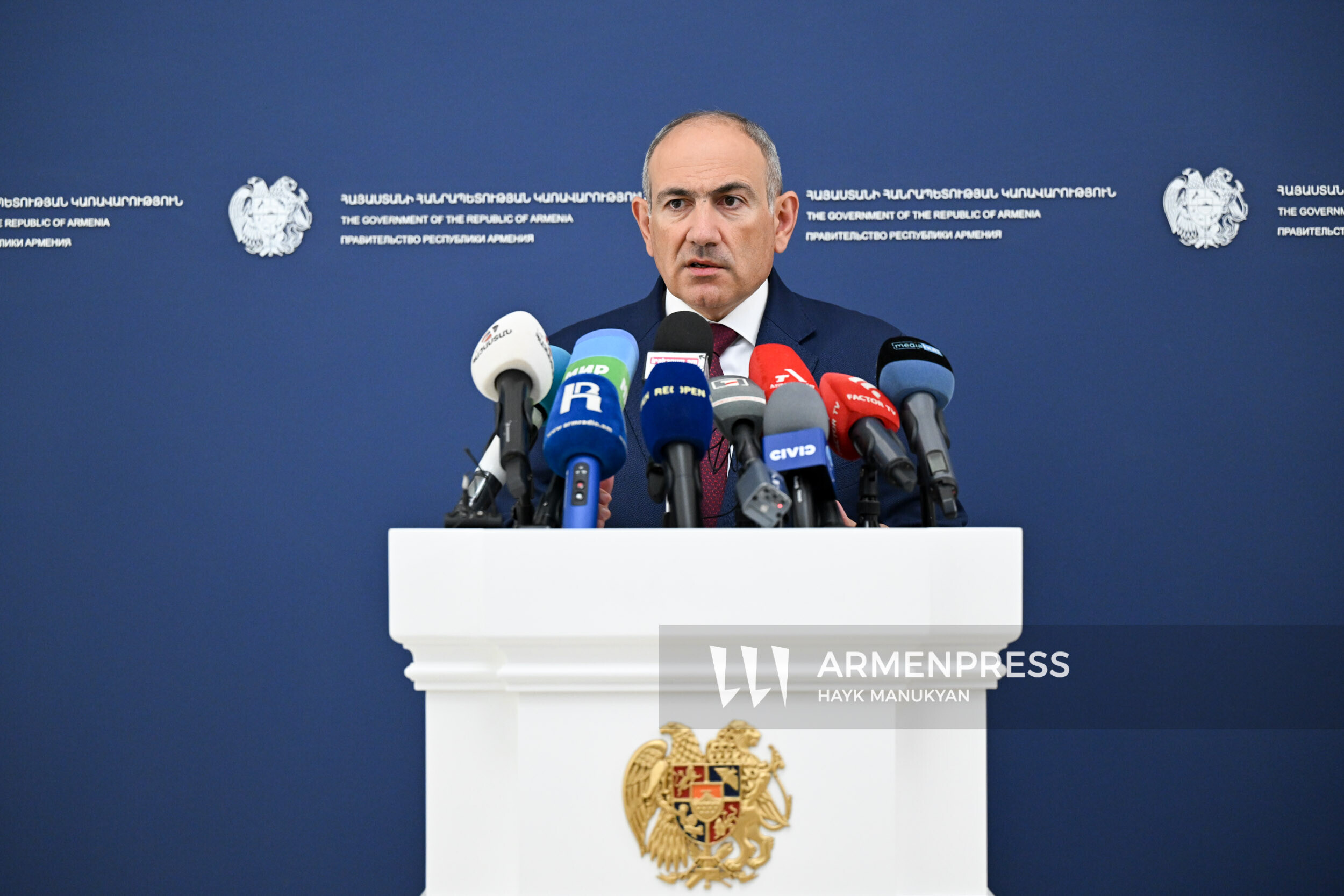 PM Nikol Pashinyan's press briefing - ARMENPRESS Armenian News Agency