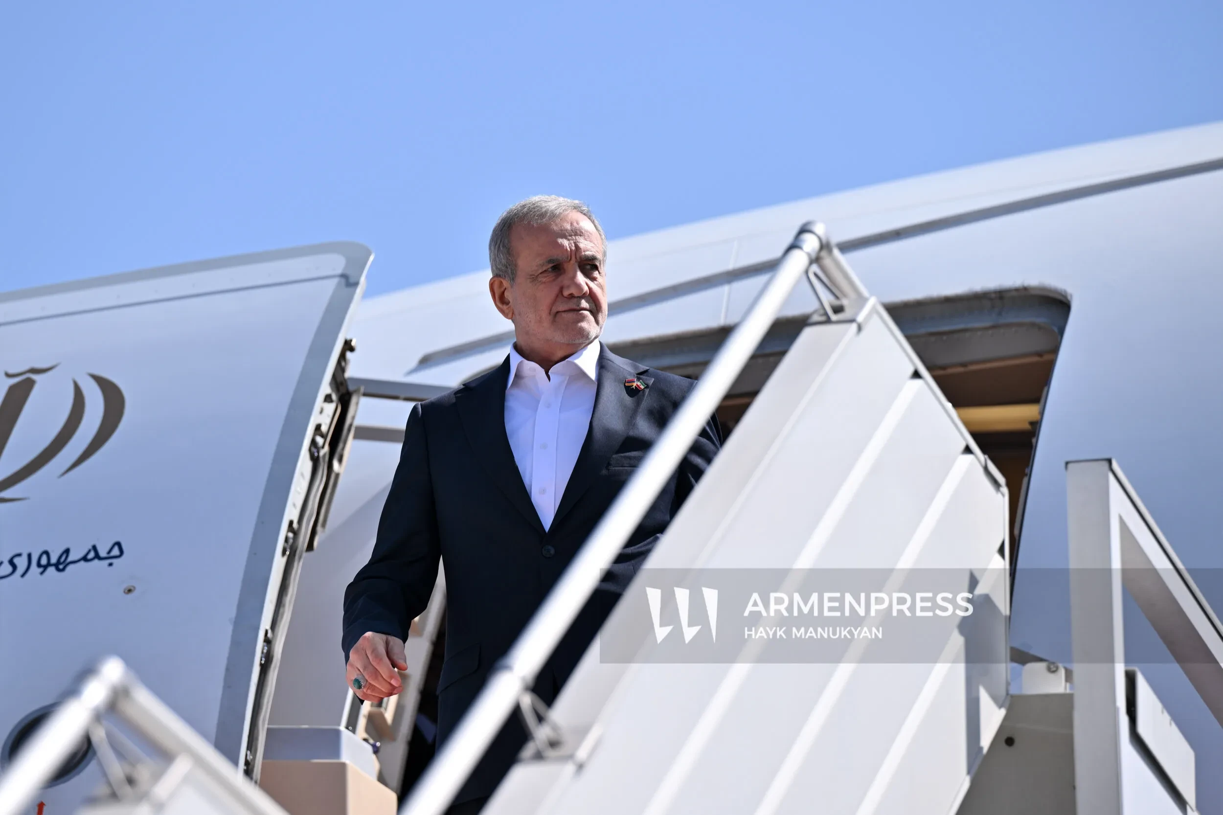 Iranian President Masoud Pezeshkian leaves for Kazakhstan on official ...