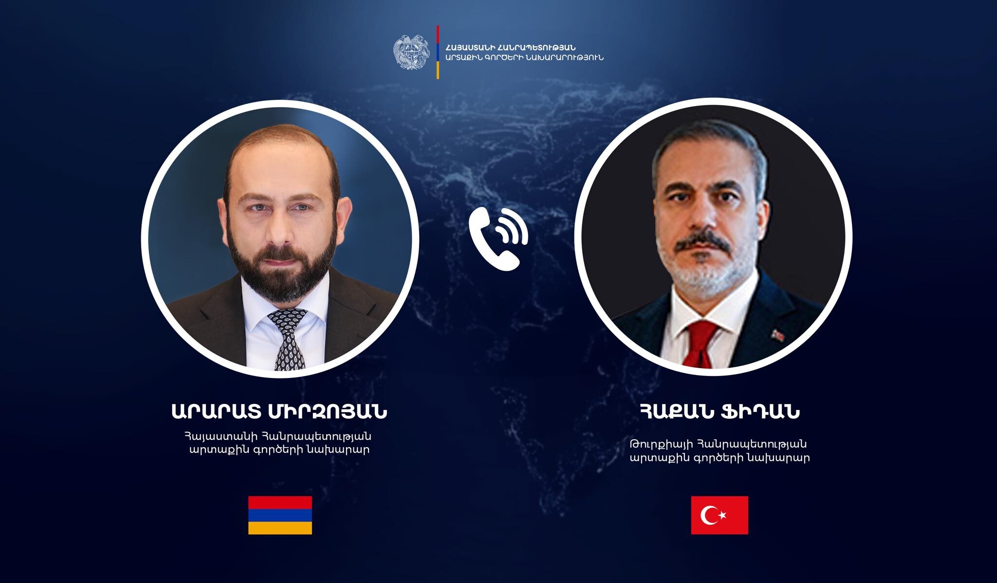 Armenian, Turkish foreign ministers discuss Middle East situation ...