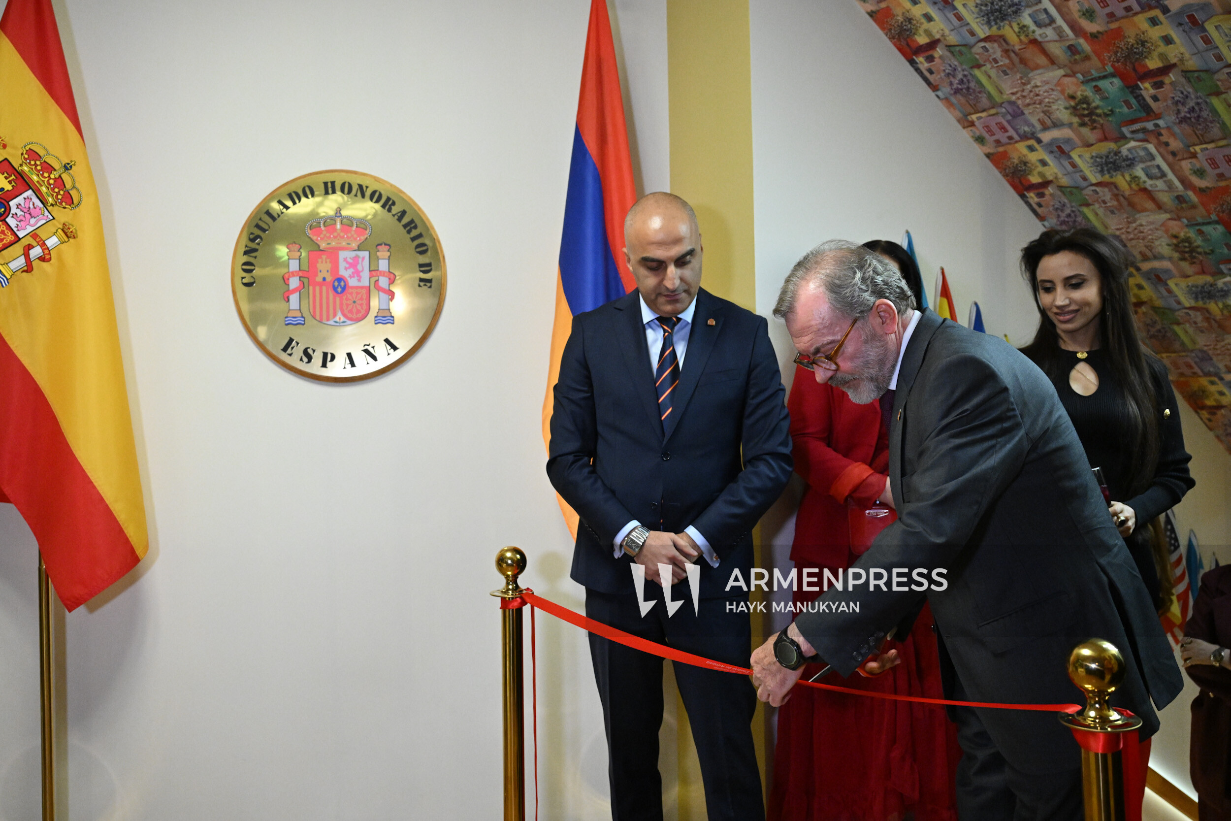 Spain opens honorary consulate in Yerevan - ARMENPRESS Armenian News Agency